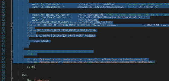 Unityのshader Graphで透明なシートを作りたい。